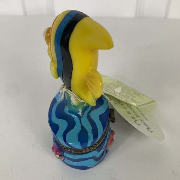 That’s Kooky | Art | Nwt Thats Kooky Rare Yellow Fish Trinket Box With ...